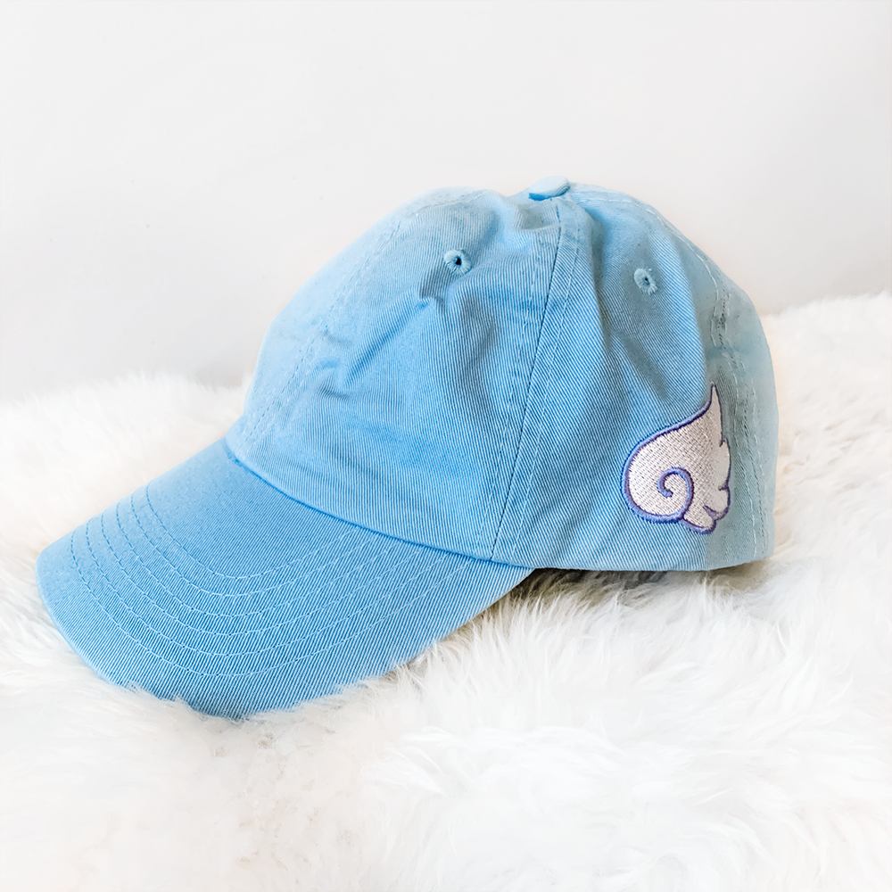 Angel Wings Dad Cap ☆ BLUE – blushsprout